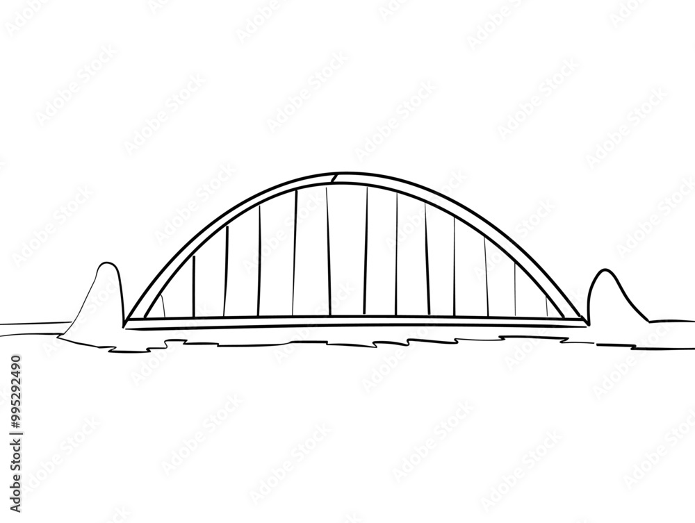 Bridging the Divide: A Minimalist One-Line Symbol of Connection and ...