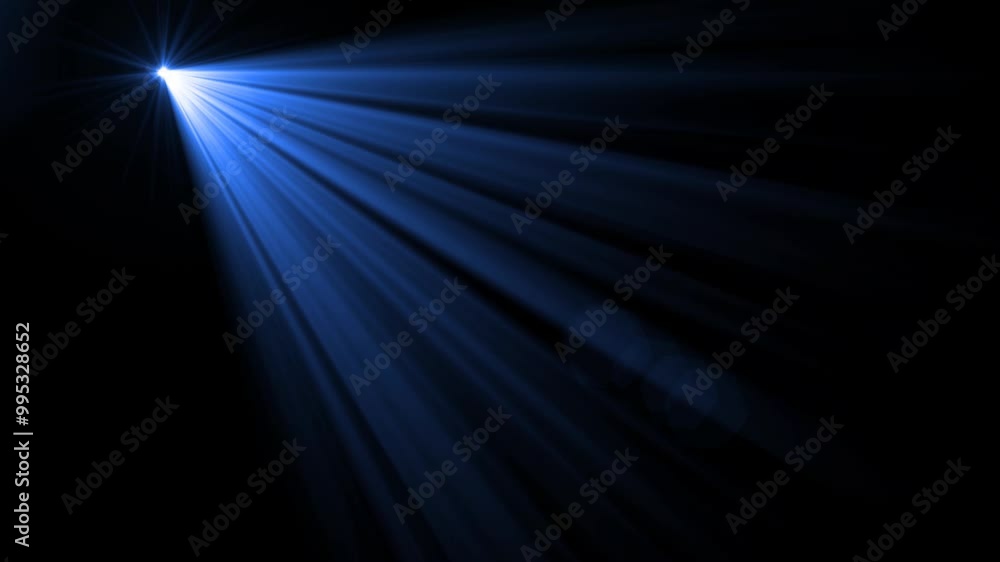 optical shine lens flares flickering rotation and light lens flares ...