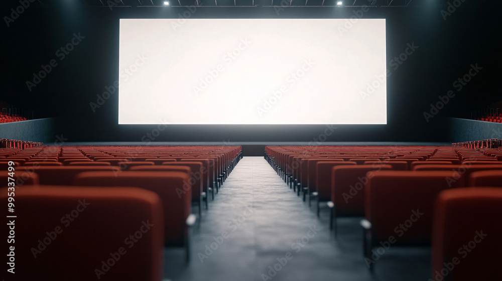 This detailed image showcases a high-resolution jumbotron against a ...