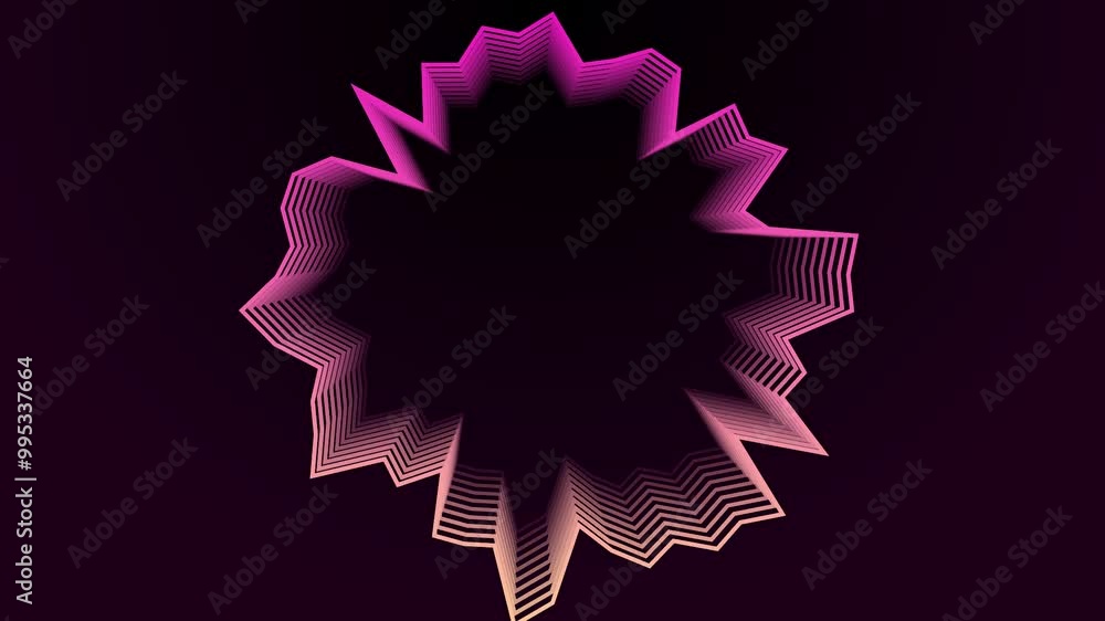 Abstract Logo Promo with Circles, Info Box, and Bubble Text ...