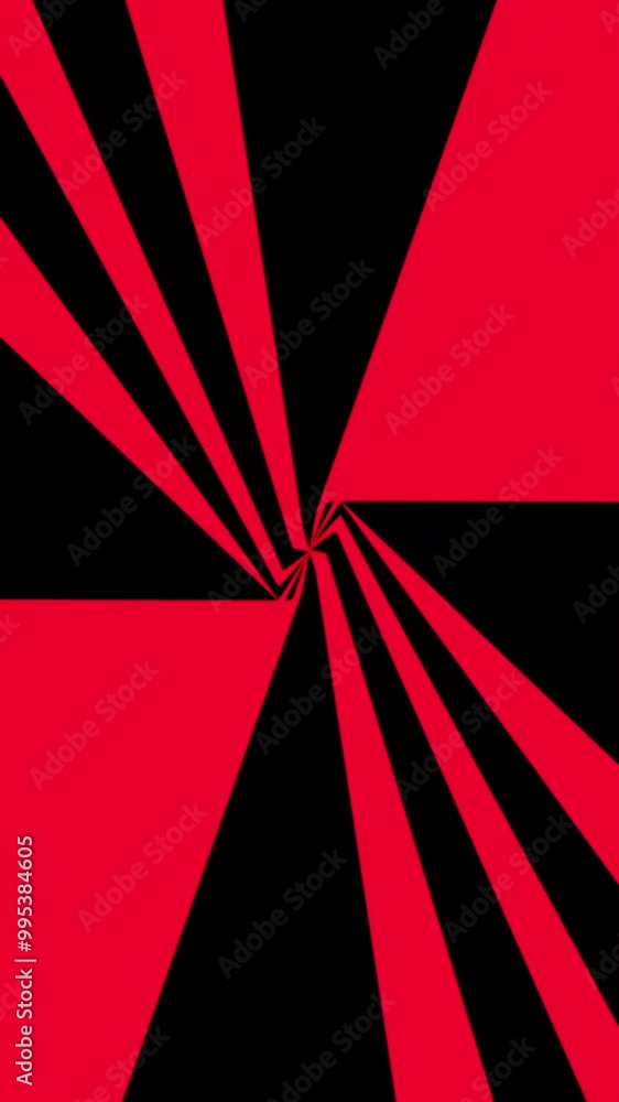 Futuristic animation with rotating lines. Design. Animation for splash ...