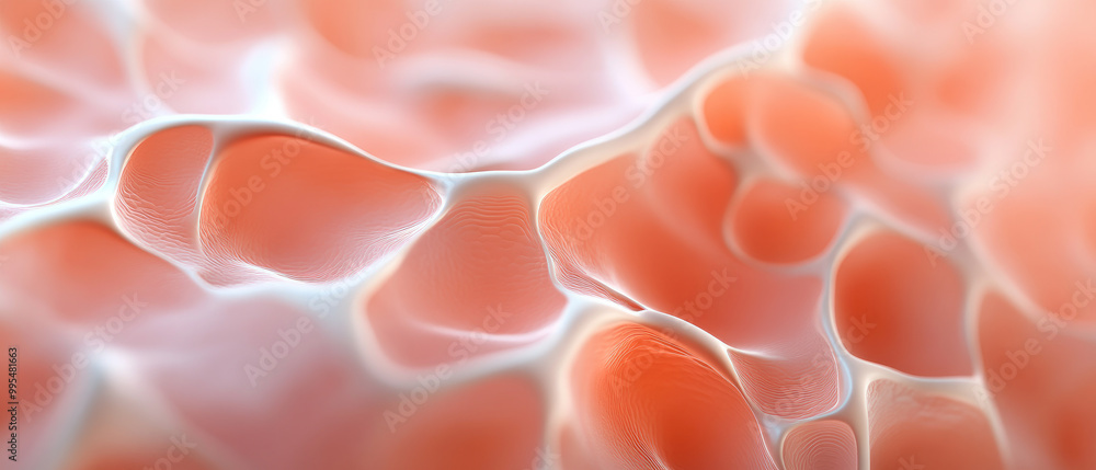 Epidermis Anatomy 3D Model, detailed representation of human skin ...