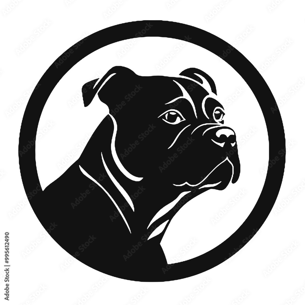 american pit bull terrier, american pit bull terrier Dog Face SVG ...