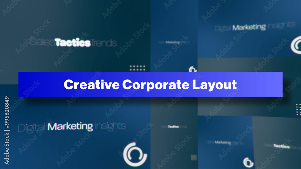 Creative Corporate Layout | Multi-Resolutions and Color Control Panel ...