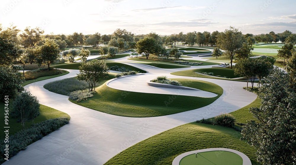 AI assisting in landscape design by generating 3D models of outdoor ...
