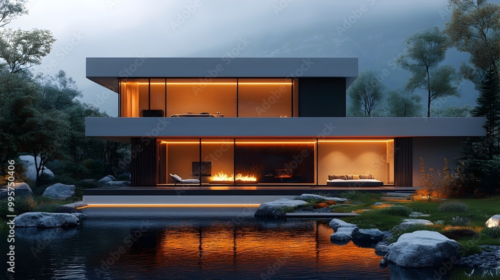 Cutting Edge Smart Home Equipped With Advanced Home Automation And 3339