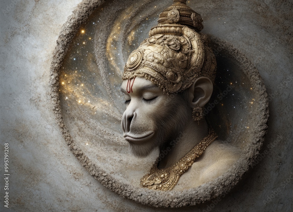 Hindu deity: Hanuman, revered as powerful figure in Ramayana, an avatar ...