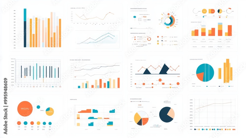 These are modern charts designed to help you visualize data. They're ...