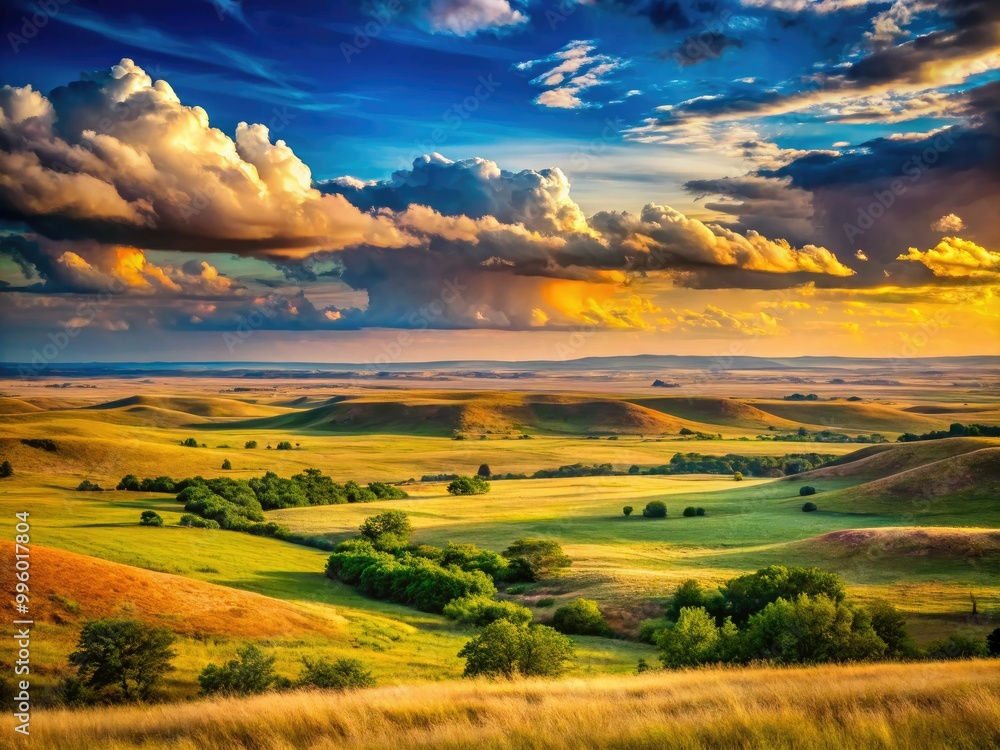 The Oklahoma panhandle features a breathtaking landscape of gently ...