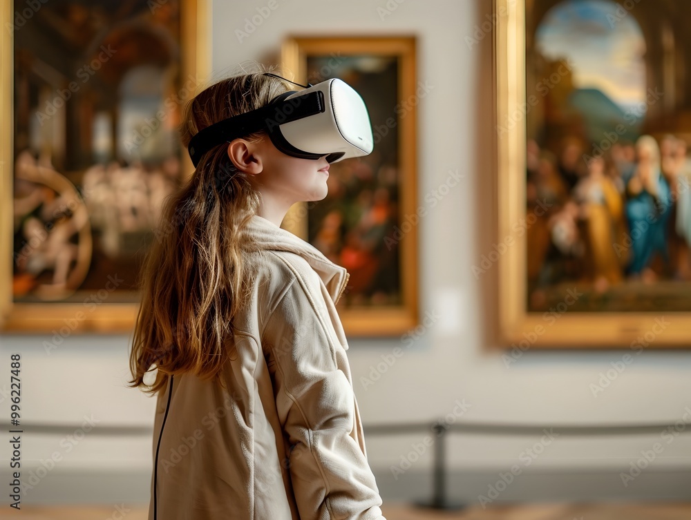 VR Art History Classroom Students Interact with Iconic Paintings in ...