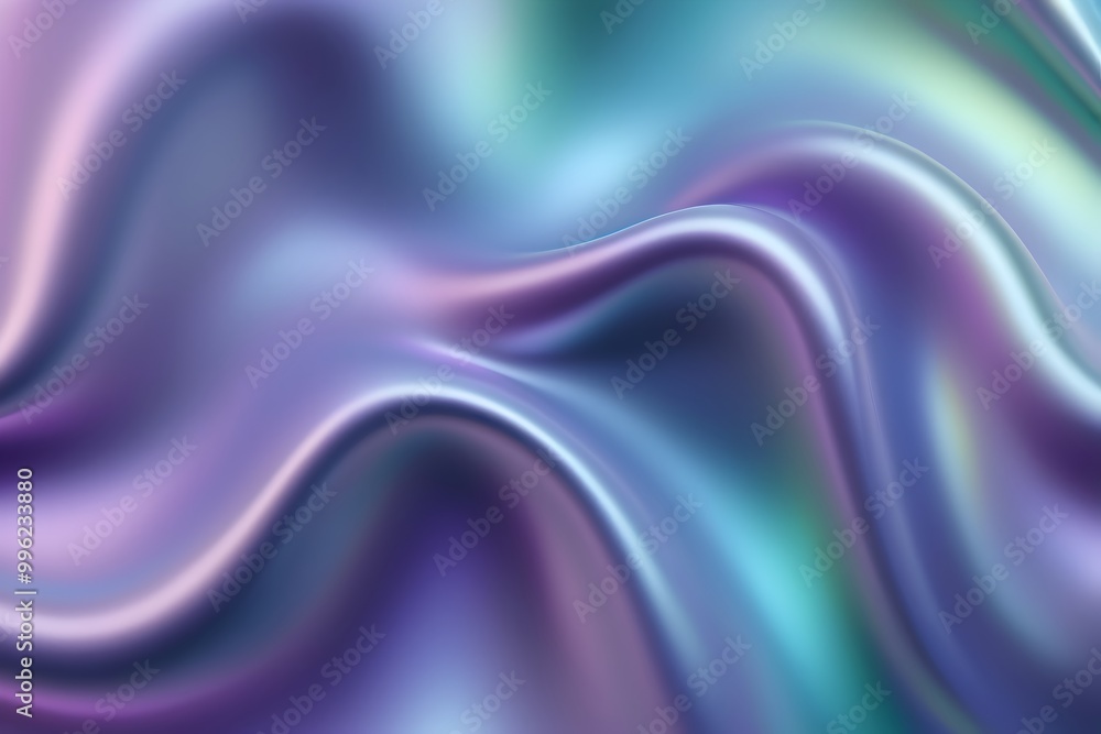Smooth, iridescent texture with shifting colors of blues, purples, and ...