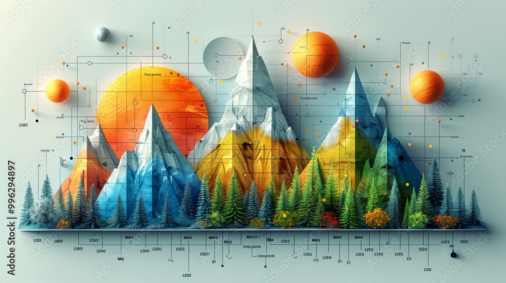 Design an infographic explaining the concept of trigonometric ratios ...
