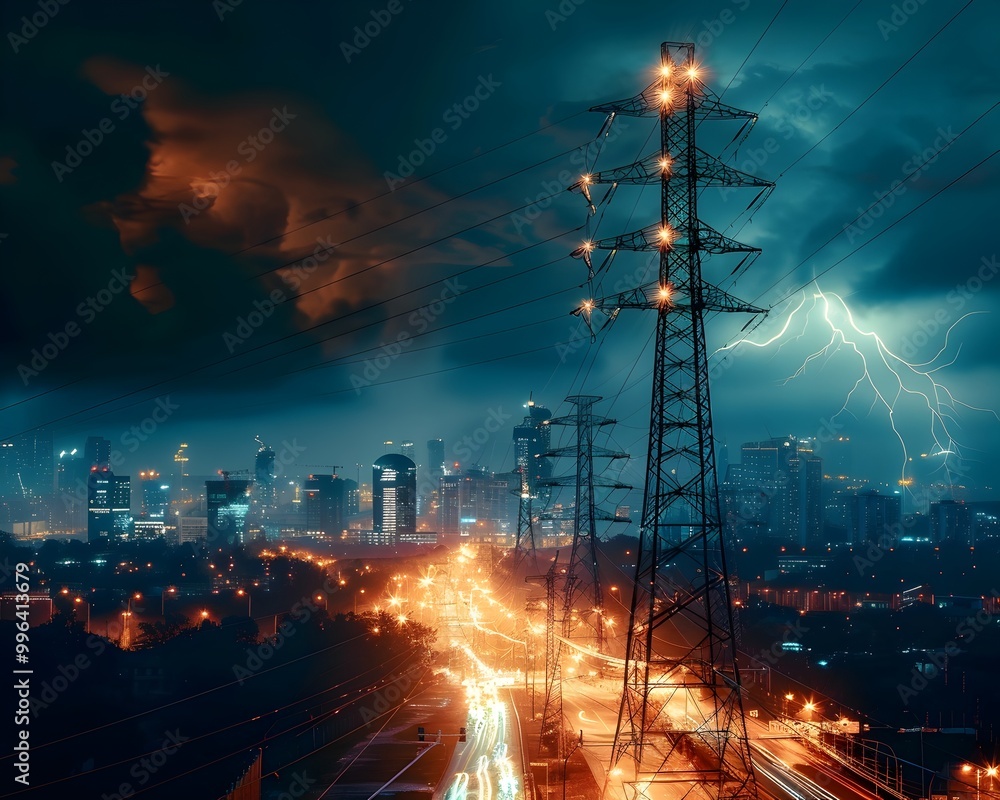 Futuristic Smart Grid Disaster Recovery System Rerouting Power During ...