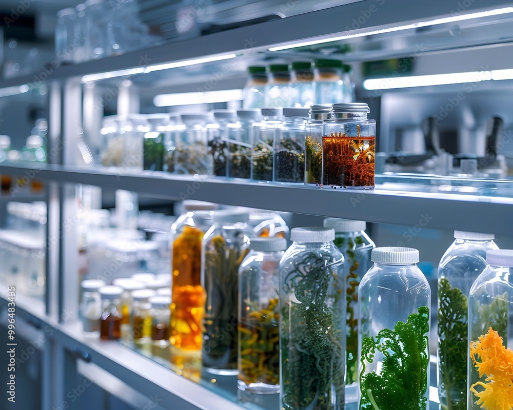 Biotech Startup Lab Developing Synthetic Microorganisms for ...