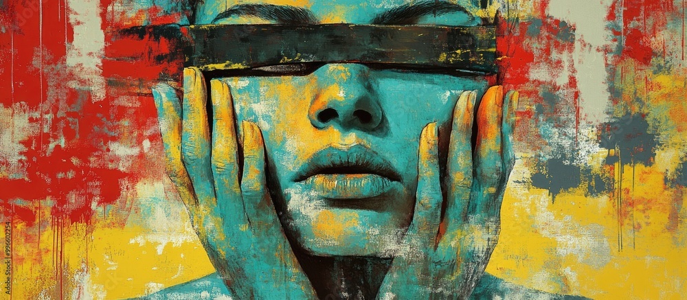Surreal artwork depicting political themes exploring the concepts of ...