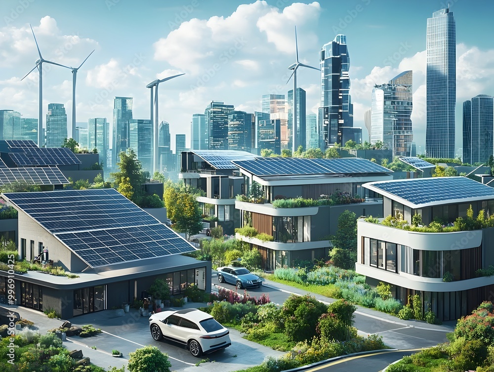 Sustainable Urban Transformation Renewable Energy Powering Community ...