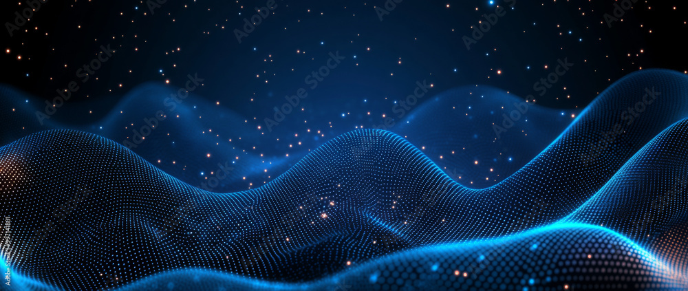 Abstract Internet Network Connection Design For Web Site Digital Data Communication Science