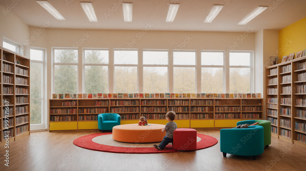 Kids activity room interior design concept, kids activities in ...