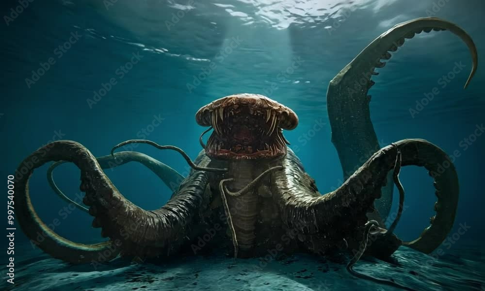 Video „Kraken (Norse Mythology) A look at the Kraken, a sea monster ...