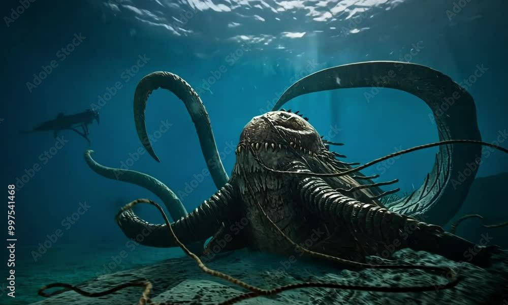Kraken (Norse Mythology) A look at the Kraken, a sea monster from Norse mythology. Its huge ...
