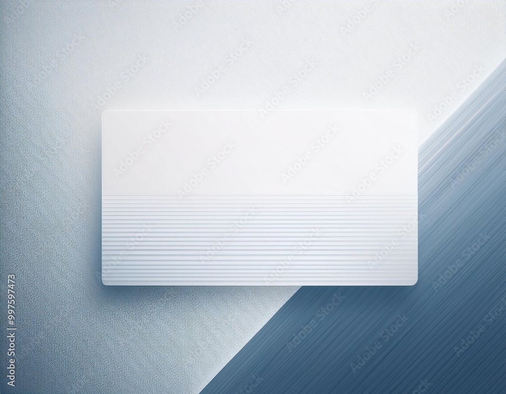 simple business card background design with a white and blue base color ...