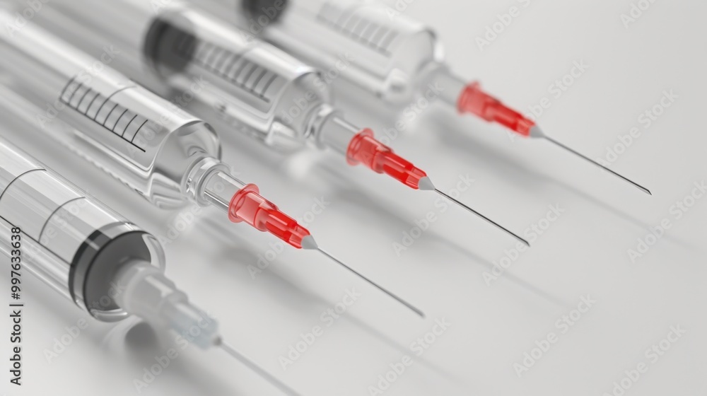 Syringe and Needles: These crucial tools are used for injections and ...