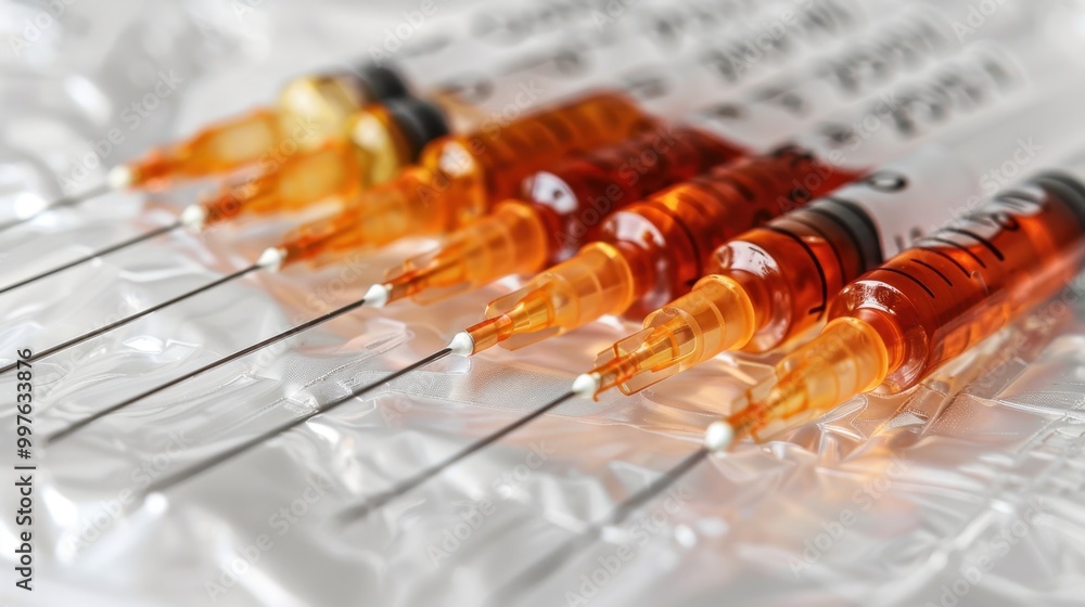 Syringe and Needles: Essential tools for administering injections or ...