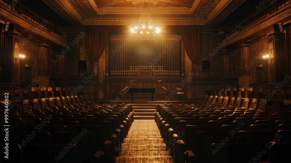 Auditorium: A magnificent hall used for significant events such as ...