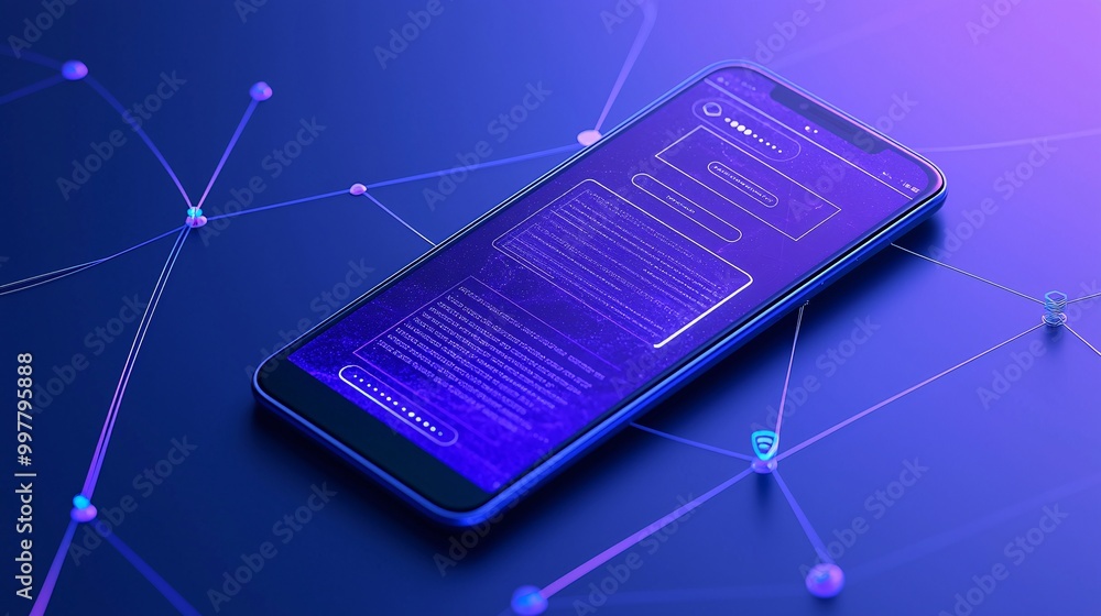 AI generating smart layouts and user interfaces for a mobile app project, optimizing for ...