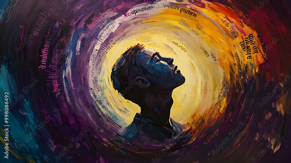 Inner Voice – A Conversation with the Self; A soft glow around the head ...