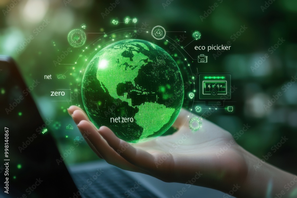 Eco Picker Achieving net zero with sustainable tech and a holographic ...