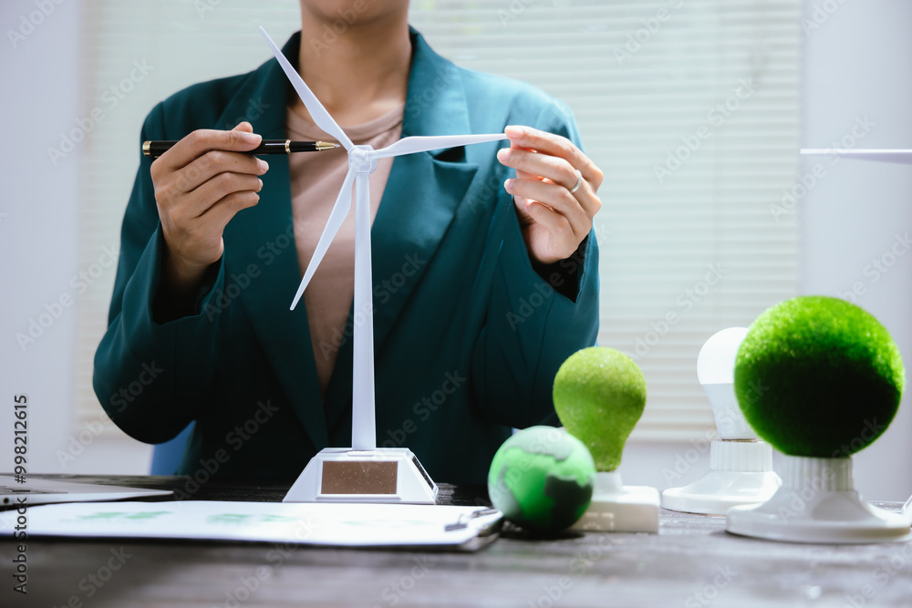 Explore a sustainable urban landscape with a clean energy focus ...