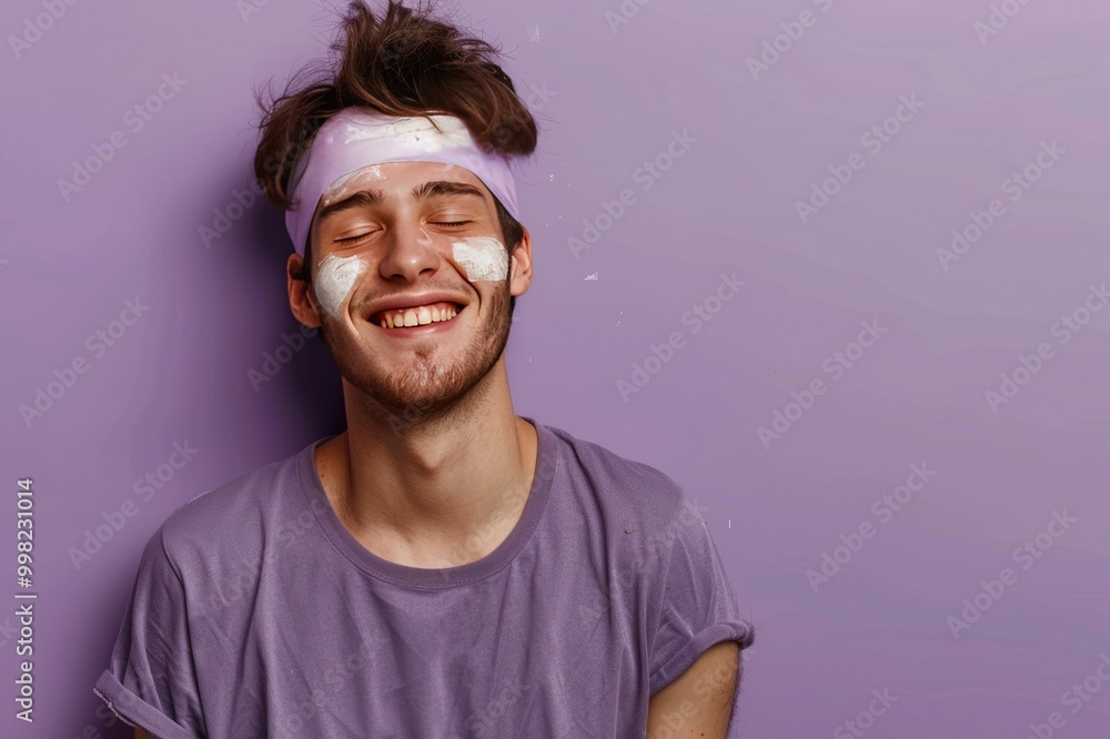 Portrait of funny smiling man has missing teeth after serious trauma ...