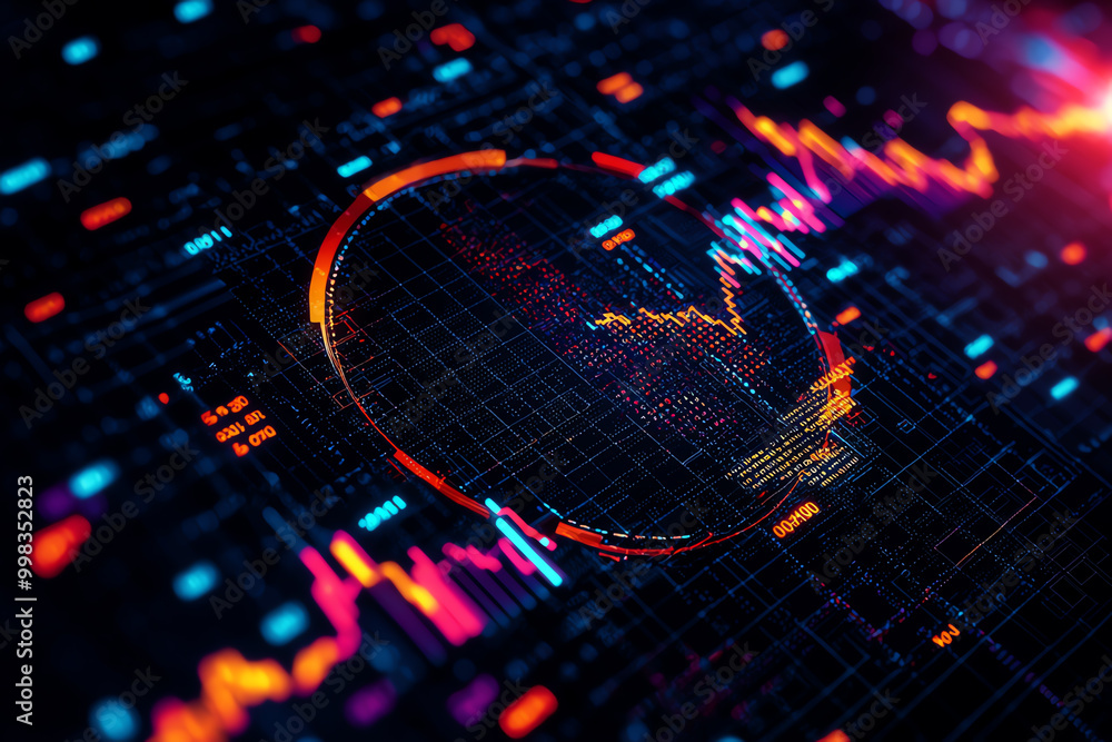 Clean data analytics report with an infographic summary of business ...