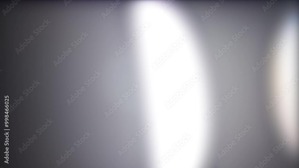 White elegant Light Leak overlay on black background. Spherical Optical ...