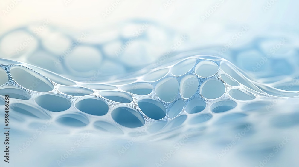 Graphene fibers reinforcing a futuristic aerospace structure, showing ...