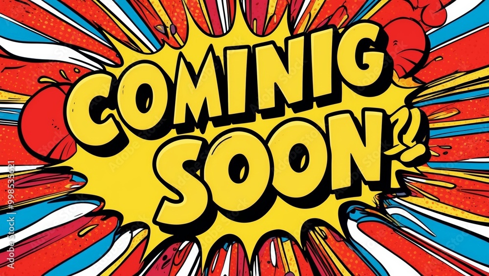 Coming soon Cartoon Comic Style Text Effect. Coming Soon Typography ...