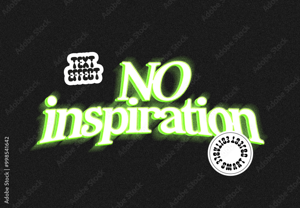 Illuminated Arched Text Effect Stock Template | Adobe Stock