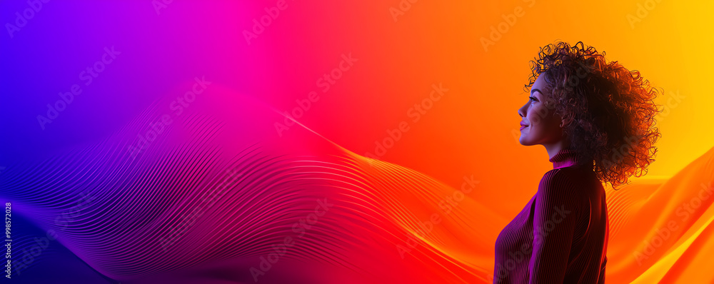 Interactivestyle infographic using vivid visuals to summarize customer ...