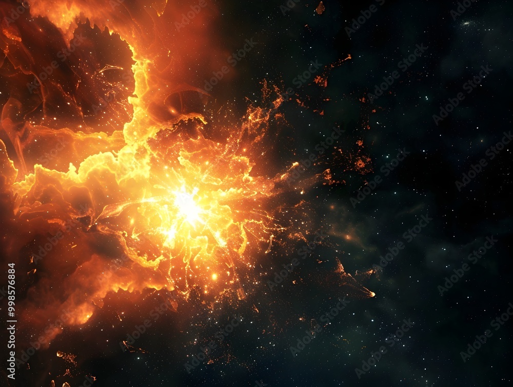 Cataclysmic Stellar Explosion Signaling the End of Times in the Night ...