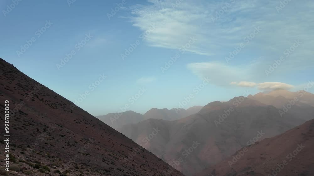 Hiking to the Summit: Reaching Iferouane Peak in Toubkal National Park ...