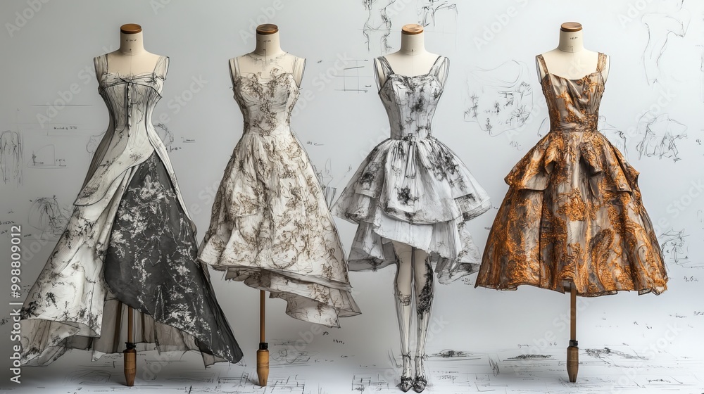 In the realm of style, a fashion designer wields their creativity as an ...