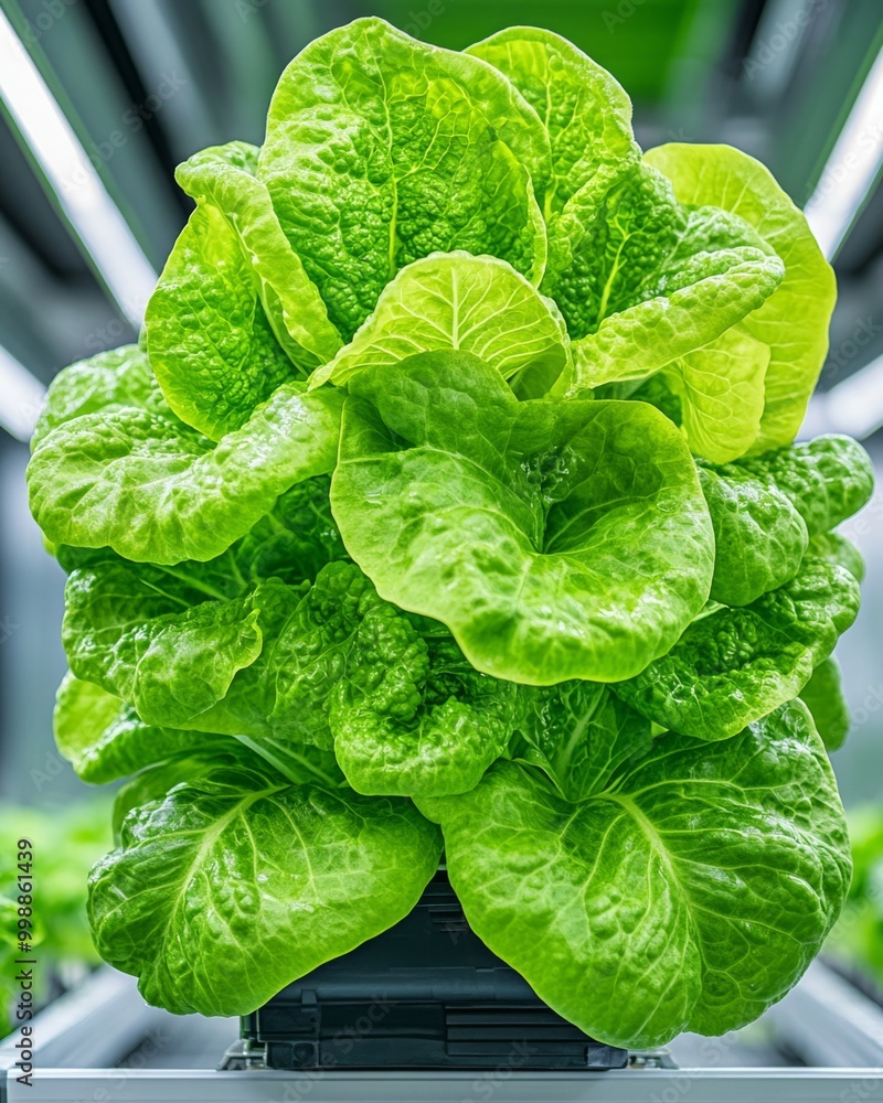 Automated Hydroponic Farming System, showcasing advanced technology in ...