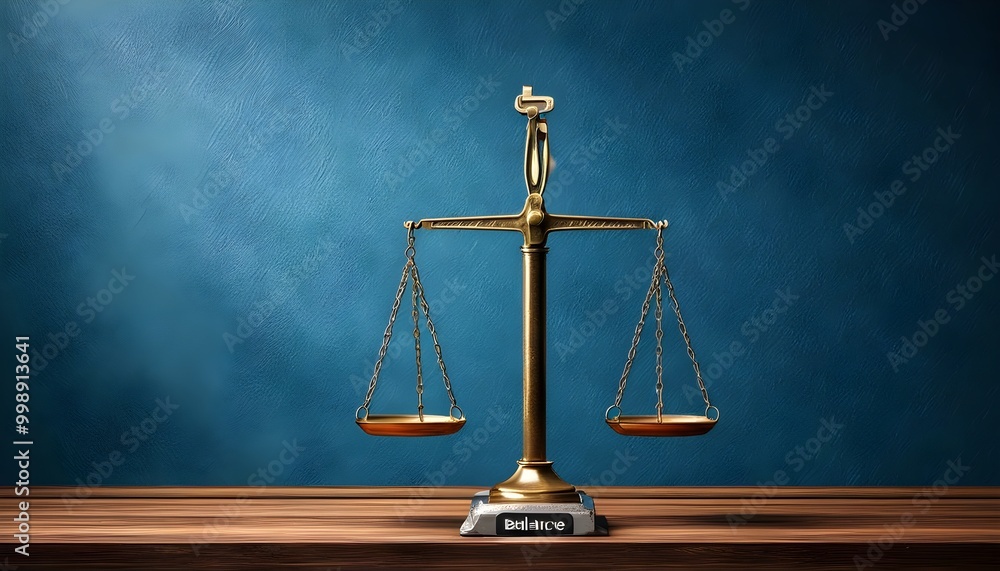 Symbolic representation of ethics and truth, conveying moral values and ...