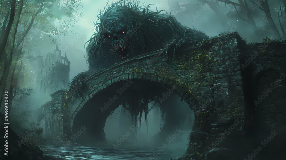 Dark fantasy nightmare - terrifying children's nightmares, tentacled ...