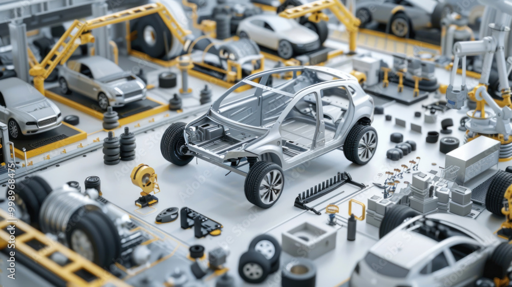 A visual of how the circular economy is transforming the automotive ...
