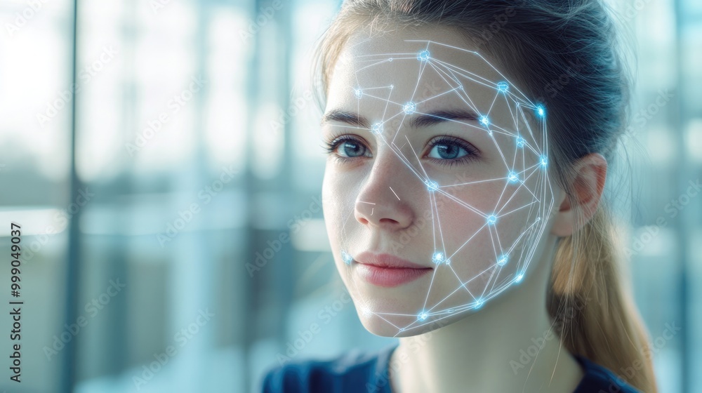 Facial scan: advanced biometric line, the detailed integration of ...