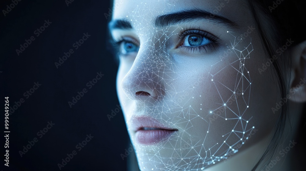 Facial scan: advanced biometric line, the detailed integration of ...