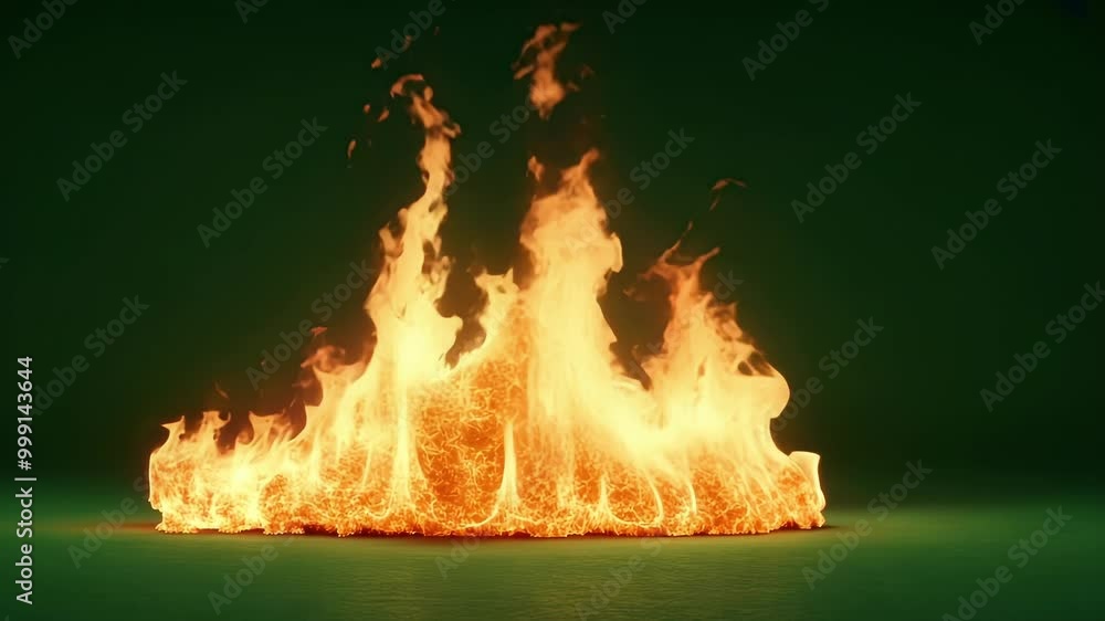 Realistic fire vfx simulations useful for visual effects studios and ...