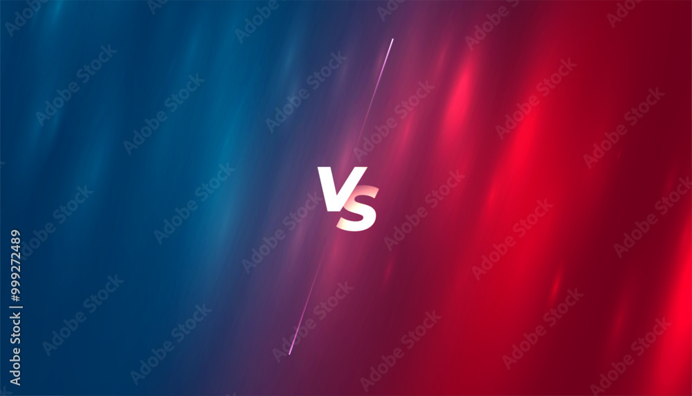 Poster modern duel conflict versus poster for team battle – Wall Art ...